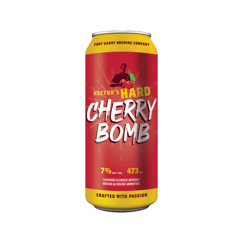 Hector's Hard Cherry Bomb 473 – Fort Garry Brewing Company