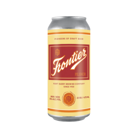 Frontier Pilsner – Fort Garry Brewing Company